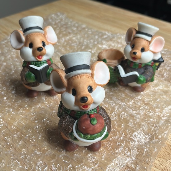 Applause | Holiday | 988 Applause Vintage Christmas Chris Mouse Set Of ...